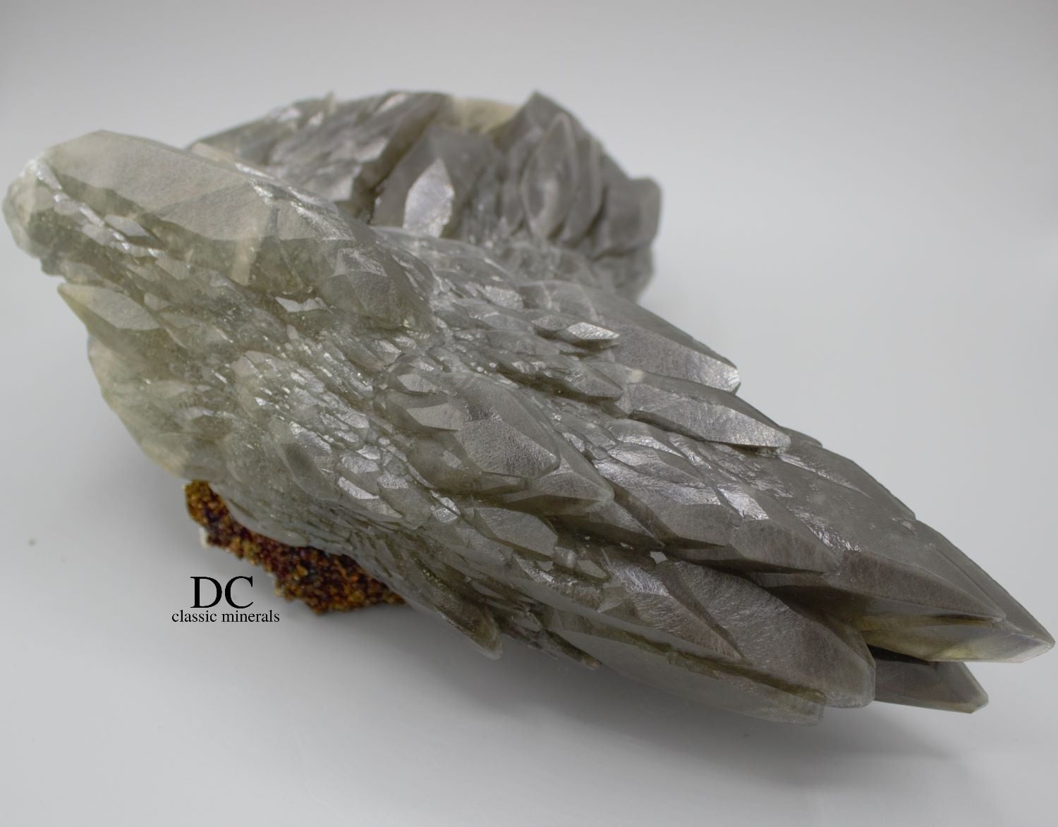 Black "Dragon Scale" Calcite